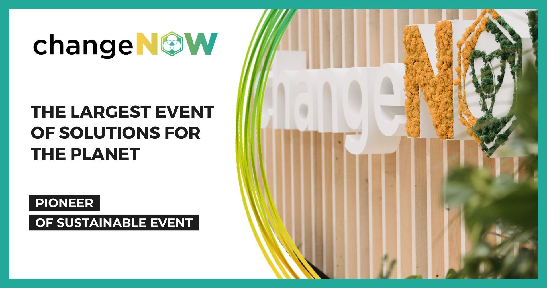 Sustainable event - ChangeNOW